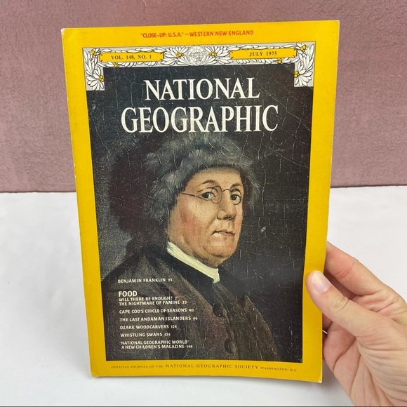 National Geographic | Other | Vintage National Geographic Magazine July ...